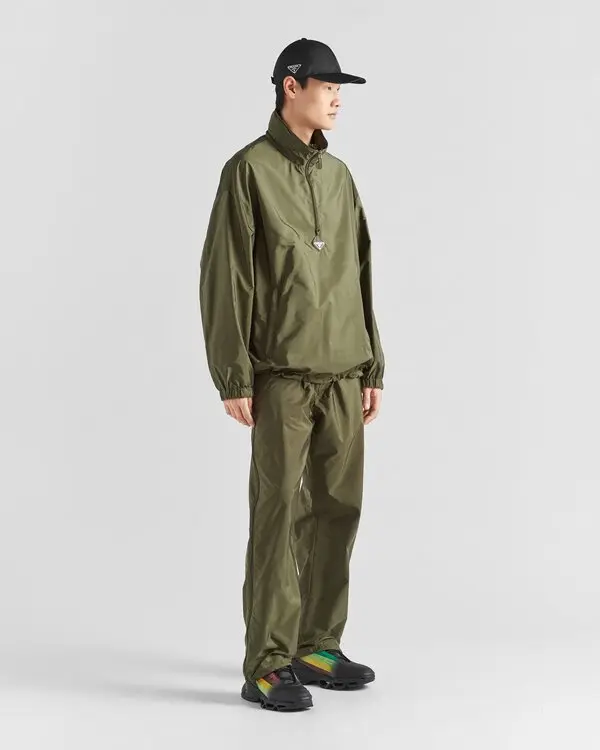 ナイロンジャケット PRADA MILITARY JAKET Prada Re-Nylon Jacket - Military Green | Editorialist